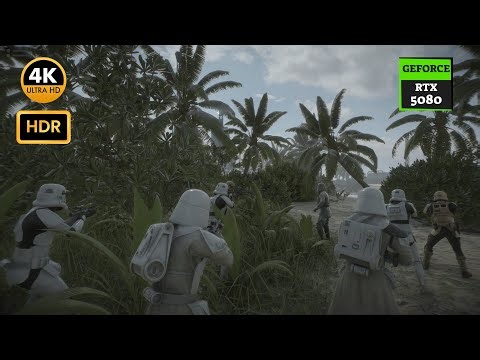 Star Wars Battlefront II 4K HDR |Gameplay