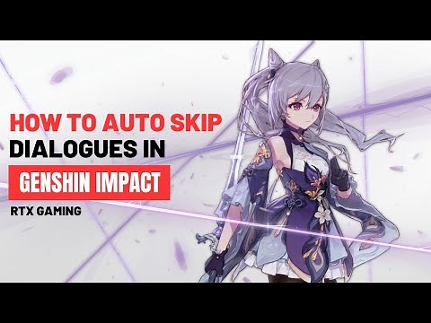 How To Skip Quest Dialogues Genshin Impact ! Complete Quests Very Fast