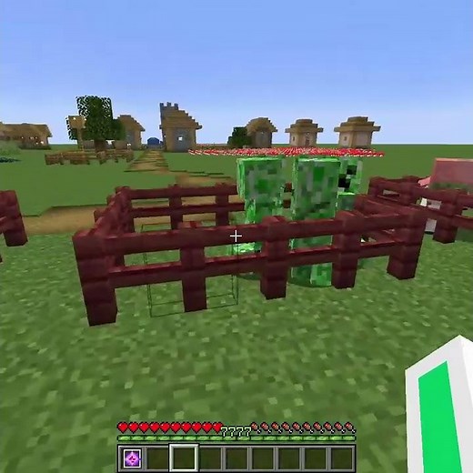 Cursed OP Punch in Minecraft