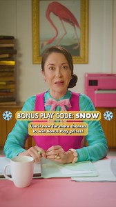 Today marks the start of the 𝐅𝐈𝐍𝐀𝐋 entry period for 𝐇𝐎𝐋𝐈𝐃𝐀𝐘 𝐂𝐀𝐒𝐇 𝐁𝐨𝐧𝐮𝐬 𝐏𝐥𝐚𝐲! ❄️ Your new bonus play code is SNOW—something we don't see much of in Florida! Use this code for 5 extra entries for a chance to win up to $20,000 in cash prizes. | Florida Lottery