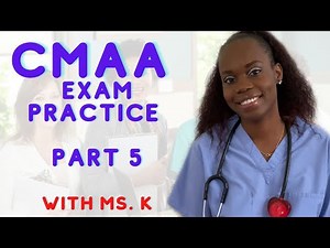 CMAA exam practice pt 5 | Open ended questions | Certified Medical Administrative Assistant Review