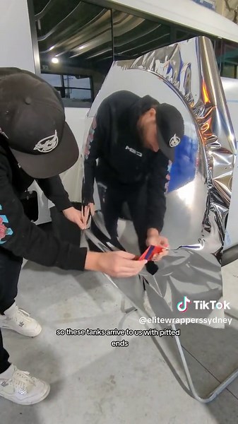 Chrome Wrapped Tanks: Enhancing the Look with PPF Protection