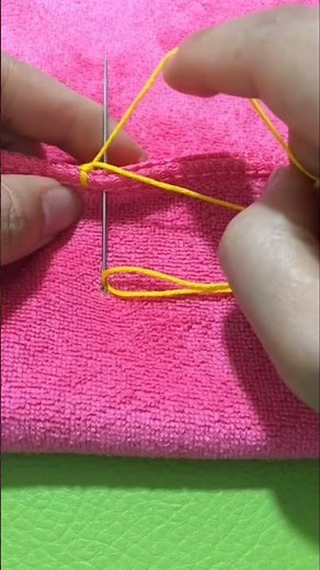 How to do Blanket stitch by hand