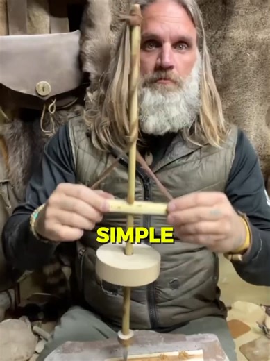 This Ancient Drill Worked Like Magic🪢🔩 The ancient rope-driven drill is a powerful example of early human innovation, using rope-powered rotation to drill holes with accuracy and control. Simple, effective, and timeless, it laid the foundation for many modern drilling tools we use today. #shorts #tech #inventions #viral #unique Credits: @diyman_pro1885 / YT @hellenicbushcraft / YT