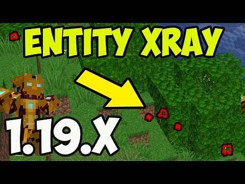 XRAY MOD 1.19.2 minecraft - how to download & install Entity Player XRAY with FORGE 1.19.2