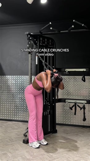 Standing Cable Crunches: Perfect Your Form