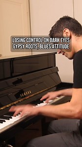 ⚡️ Dark Eyes finale — blues fire over stride power. 🎼 Sheet music available (link in bio) 🎹 Follow for more piano vibes #stridepiano #gypsyjazz #pianosolo #ragtime #sheetmusic | Victor Demange - Pianiste