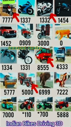 🤑all new cheat codes 💸 #indianbikesdriving3dnewtodayupdate #indianbikesdriving3d
