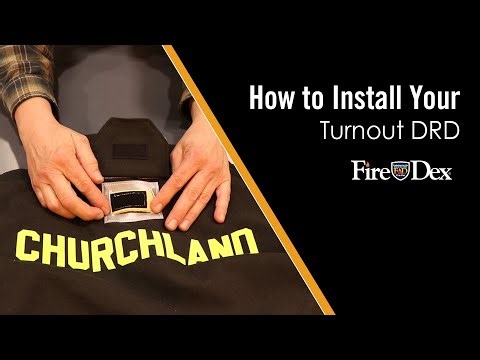 How to Install Your Turnout Drag Rescue Device (DRD)