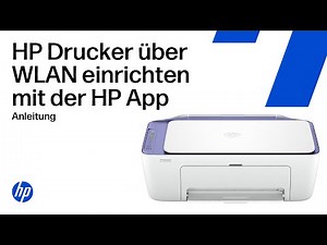 Einrichten eines HP Druckers über ein drahtloses Netzwerk mit der HP App | HP Support