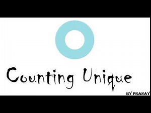 Welcome To Counting Unique!!!