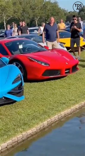 16K views | An iPhone video recorded at a high-end car show captures...