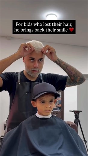 #hair #cancer #child #smile #web #viralvideochallenge | Atlas Cmd