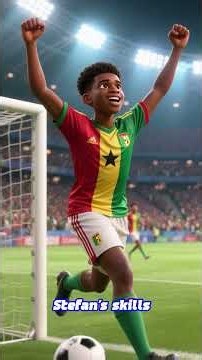 Can you imagine From Ghana to Spain, all thanks to football. #foryou #viralstories #truestory