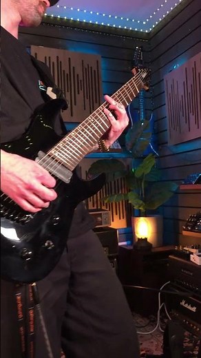 Classic Riffs Played on an 8 String Guitar