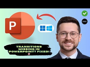 How to Fix Missing Transitions in Microsoft PowerPoint (Fast & Easy Solution)
