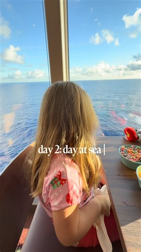 Whitni | Theme Park Fashion & Lifestyle on Instagram: "Day 2/7 on the Disney treasure! I don’t think I could ever do a cruise less than 7 nights after this one! I feel like we had so much time to do what we wanted to with our days at sea! 🚢 Bottle of “champagne” was alcohol free so Harper could enjoy it with us! 🩷 Putu was THE BEST host! Our dresses/skirts are made by me with fabric from @prioritysassclothing 🫶🏻 @disneycruiseline @disneystyle #disneycruiseline #disney #disneytreasure 🚢"