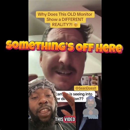 Conspiracy | In this video, a man shows two cameras pointed at the exact same location — yet they don’t display the same image. Same angle. Same... | Instagram