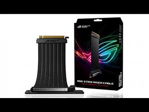 ASUS Intros ROG Strix PCIe Riser Cable
