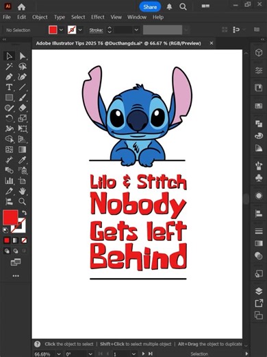 Đức Thắng | Adobe Illustrator 2025 Tips - How to create Typography using Textblock Script #ducthang | Instagram