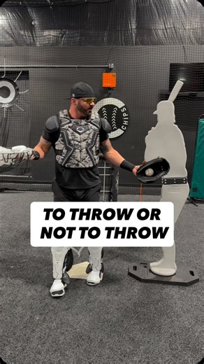 Alex Hale | CHIPS Performance Training on Instagram: "Being a catcher means living in no-win situations. In both of these plays, you’re wrong either way. You get yelled at for not knowing there was a play on, or for knowing the runner wasn’t getting there and choosing not to throw it anyway. Use code “CHIPS” for 25% off Triple Crown Jewelry👑 On the strike-three situation, there’s honestly not much you can do. If your coach doesn’t want the ball thrown around, you don’t throw it around. In a one