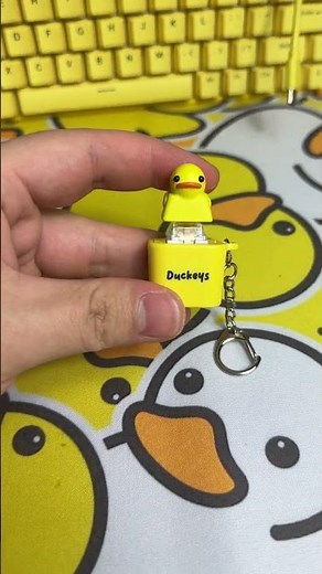 ✨ Quack Up Your Keyboard: DuckeyCaps Vibes 🦆💻