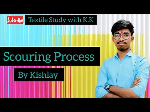 Scouring Process in textile #ScouringProcess #textiletechnology #textileengineering