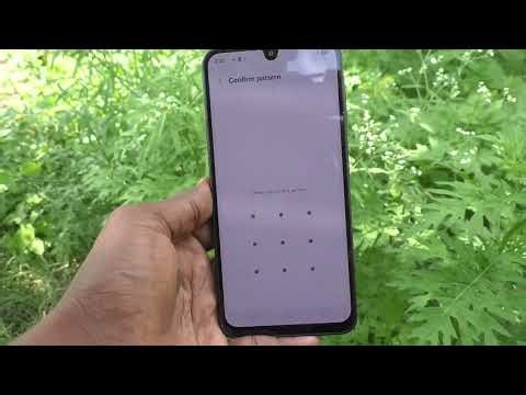 How to change pattern lock screen password in Samsung Galaxy A17 5G