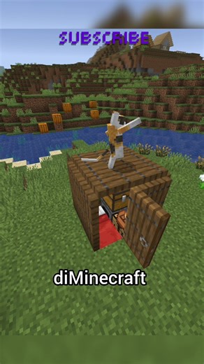 rumah terkecil di Minecraft