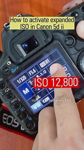45K views · 559 reactions | Expanded ISO Canon 5Dii #photography #tips #fyp #foryou | Photographytips101 | Facebook