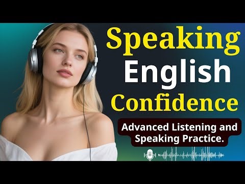 Speak English with Confidence | Advanced Listening and Speaking Practice.