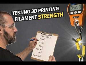 3D Printing Filament STRENGTH Tests With SURPRISING Results