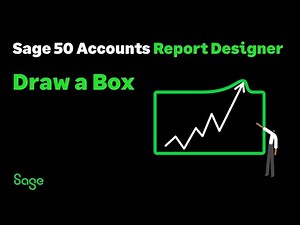 Sage 50 Accounts (UK): Report Designer - Draw a box