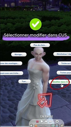 Modifier un sims déjà crée | Sims 4 #sims4 #tutorial #code #triche