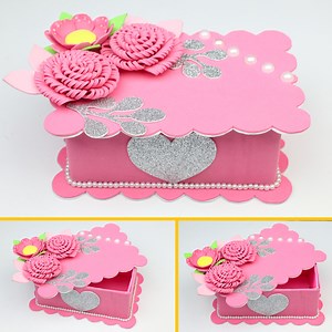 367K views · 10K reactions | Beautiful gift box making #diy #crafts #howto #manualidades #handmade | Crafts Dude | Facebook