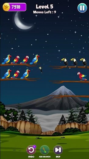 Bird Sort Color Puzzle Game