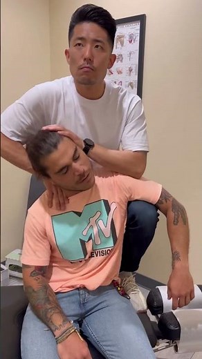 Here’s a Seated First Rib Adjustment and Intercostals Mobilization