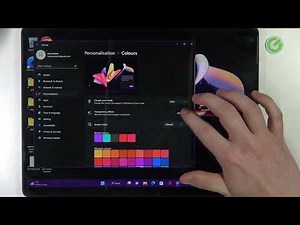 Microsoft Surface Pro X - How To Customize Style