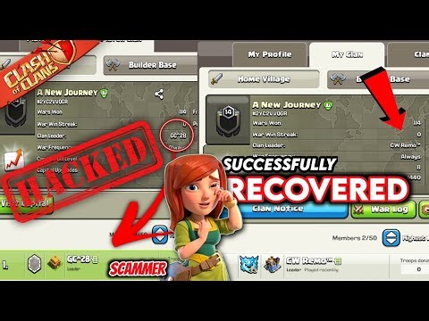 Hacked Clan Recovery – How I Recovered My Clan from Scammer || Clash With Remo