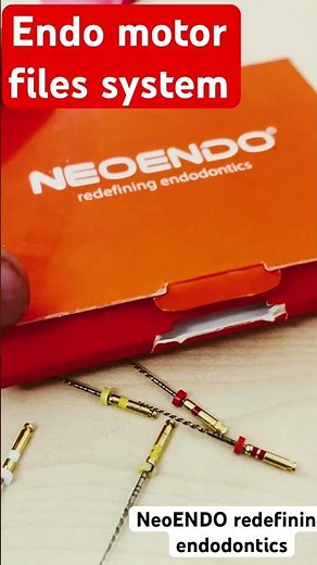 NEOENDO ROTARY FILE SYSTEM redefining Endodontics #endodontics #neoendo #rotaryfiles