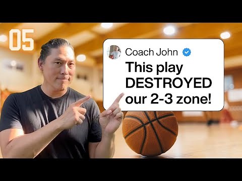 Set Play vs. 2-3 Zone Defense (quick hitter)