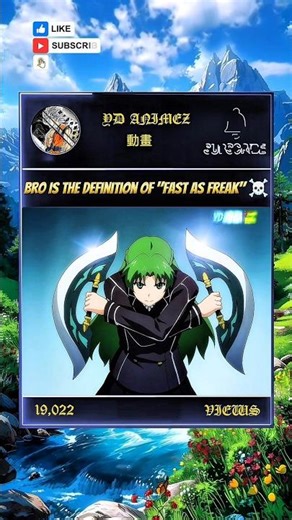 Bro Is The Definition Of "Fast As Freak" 🌚☠️ #shorts #tweening #anime