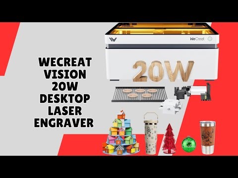 WECREAT Vision 20W Laser Engraver – Revolutionize Your Crafting Setup – REVIEW
