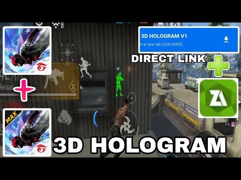 Free Fire 3D Hologram Config File | OB51 Free Fire Enemy Location Hack | Antiban Main Id Antiban