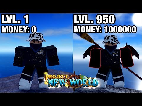 (Project New World) Beginners Guide How to Level Up Best Way [FULL GUIDE] Roblox