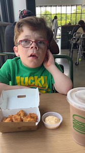 Let’s try the Shake Shack nuggets and chocolate shake! #liljacobwalker #tastetester #foodreview | Jacob Walker