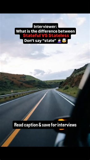 ThisTechGirl | Coding & System Design on Instagram: "First, let’s define what “state” actually means 👇 🧠 State State is context or data created during an interaction that is required to handle future requests. This can include authentication info, session data, user progress, or transaction context. 🔹 Stateful systems The server stores client-specific context between requests. Future requests depend on previously stored data on the server. Requests are not self-contained. ✔ Server maintains s