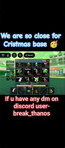 too close for the new base 🎅 #roblox