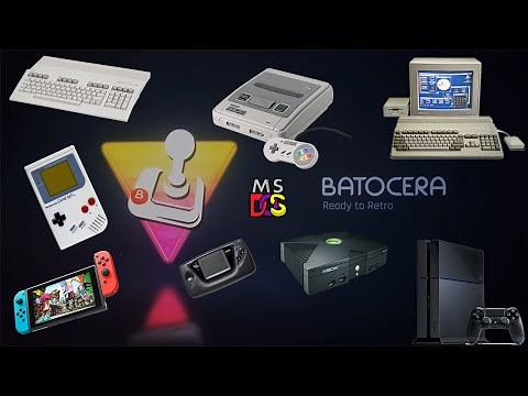 Batocera V41 auf USB und PC, Download, Einrichtung, Installation und Einstellung. #Batocera #USB