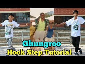 Ghungroo Song - Hrithik Roshan Signature Steps Dance Tutorial | Step by Step | War |ASquare Crew